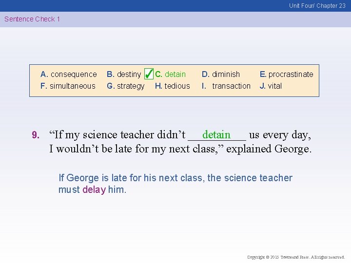 BUILDING VOCABULARY SKILLS This presentation should be viewed