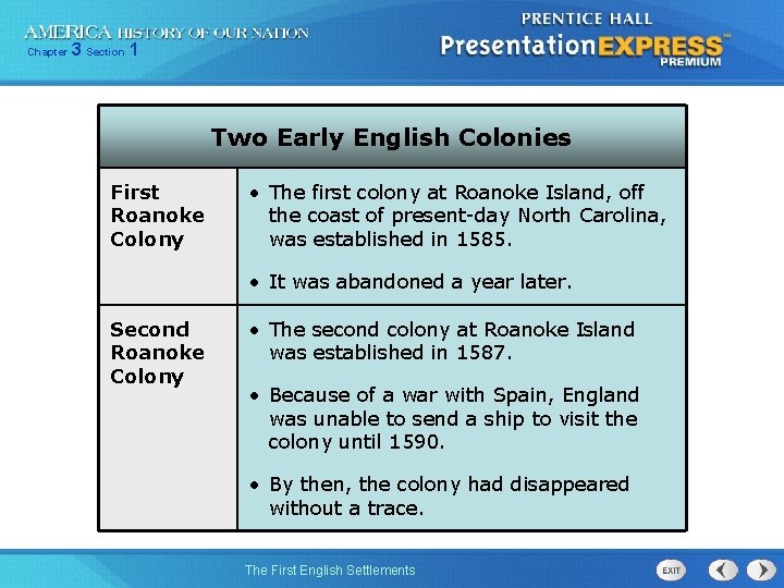 Chapter 3 Section 1 Objectives Explain why England