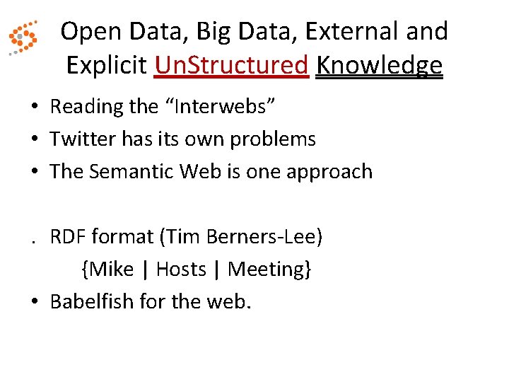 Open Research collaboration and partnership to create new