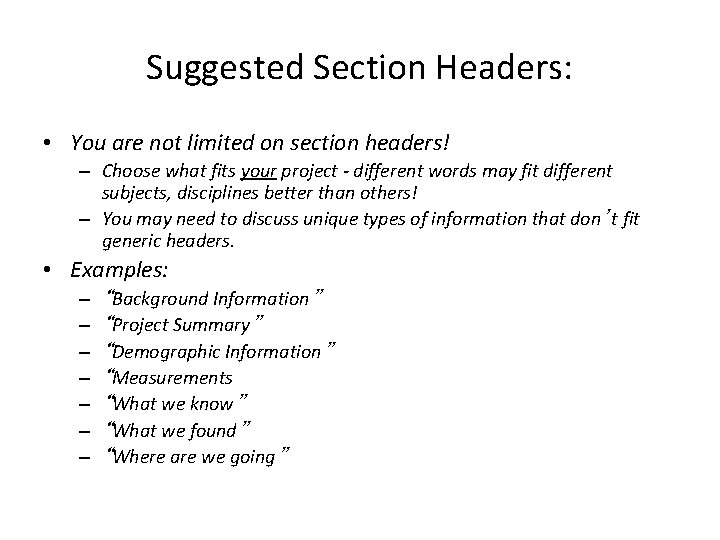 Creating a Research Poster Original materials created by