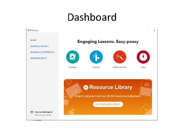 Introduction to Activ Inspire and the Promethean Board