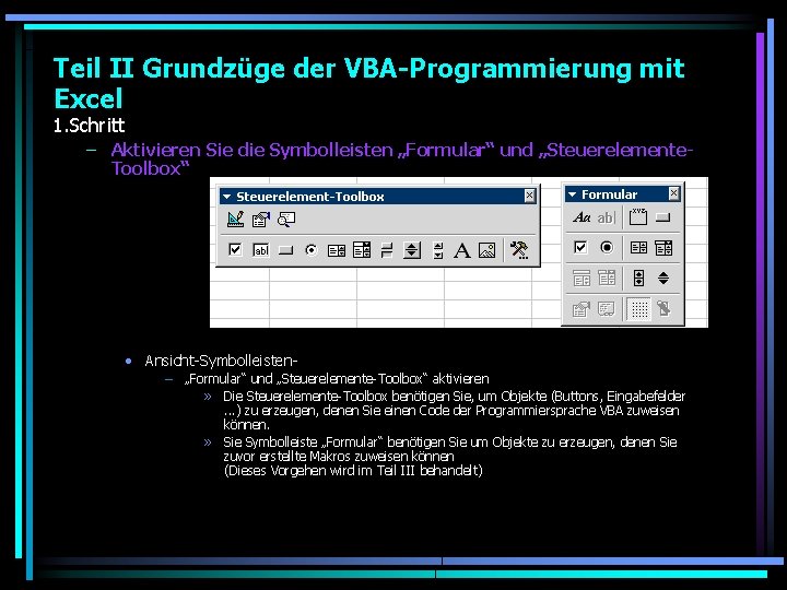 Teil I Erstellen einer ExcelTabelle zur Deckungsbeitragsrechnung 1