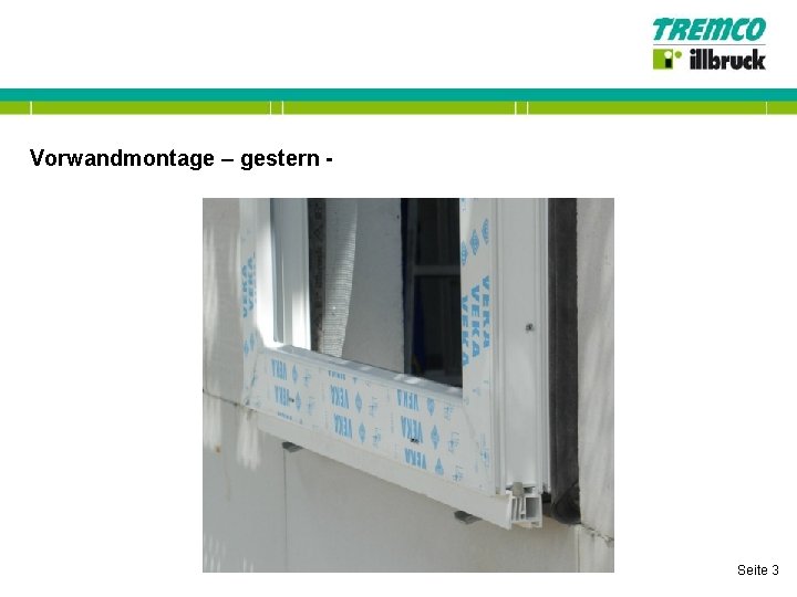 illbruck VorwandmontageSystem illbruck PR 007 Fenstermontagezarge illbruck PR