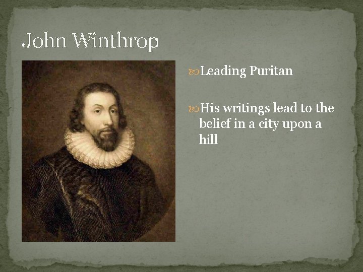 Puritan Beliefs and the Salem Witchcraft Trials Who