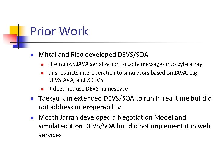 DEVS Namespace for Interoperable DEVSSOA Chungman Seo Bernard