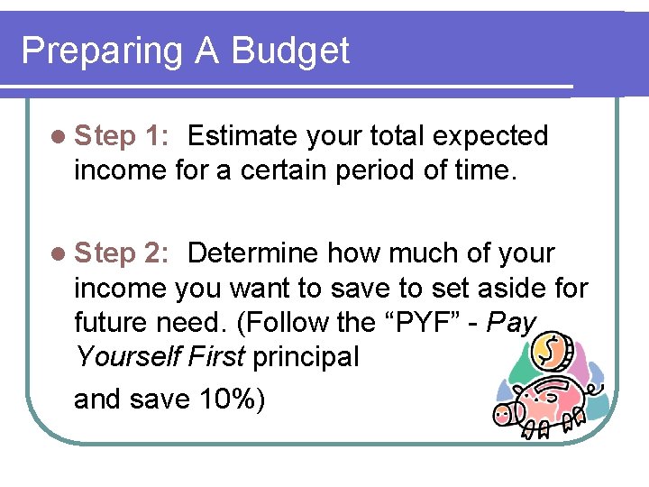 Budgeting and Record Keeping Importance of Financial Planning