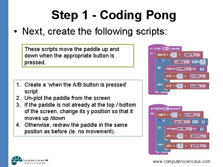 Coding the Micro Bit Creating your own Handheld