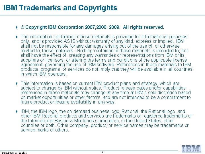IBM Software Group RDz Workbench Using the Data