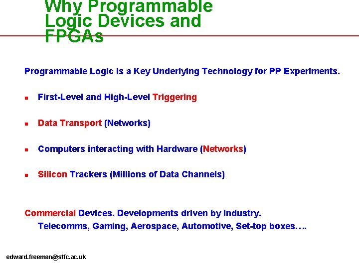 Introduction To Programmable Logic Devices And Fpgas Edward