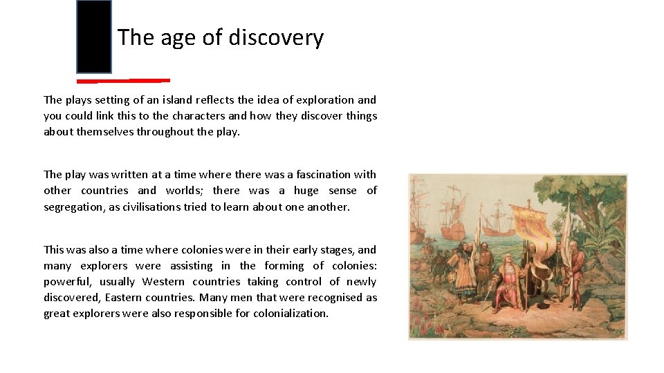 The Tempest Year 8 The Tempest Big Lecture