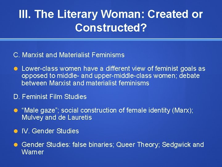 Chapter 8 Feminisms and Gender Studies A Handbook
