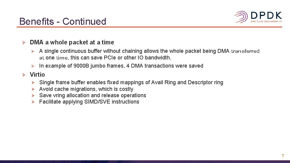 x DPDK Multiple Sized Packet buffer pool Proposal