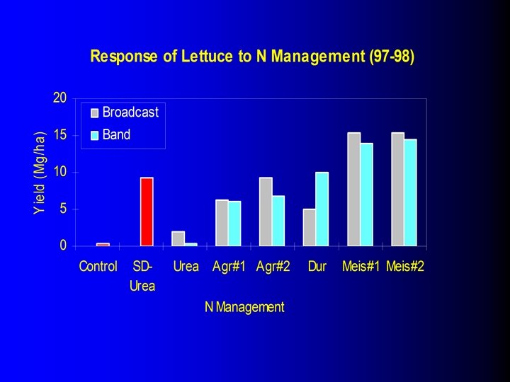 Nutrient Management Strategies for Vegetable Production in Desert