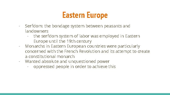 Eastern and Western European Absolutism By Andrew Knowlton