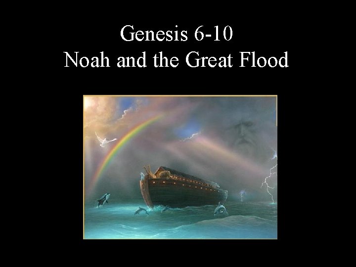 Bereshit The Book of Genesis Topical Outline of