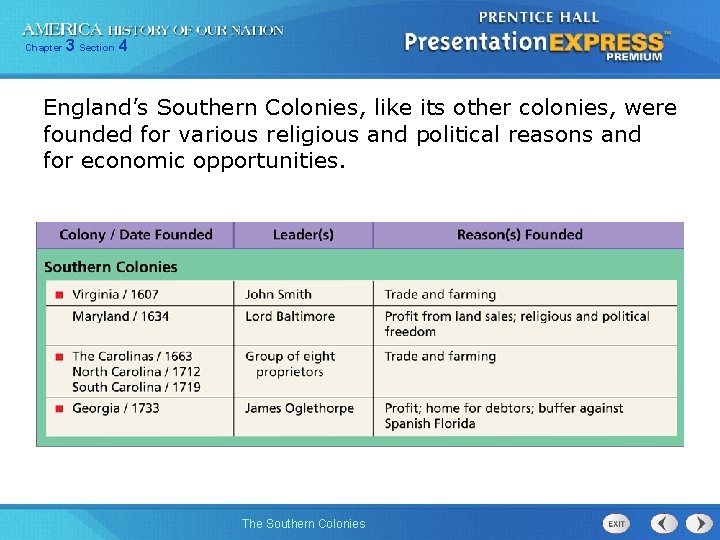 Chapter 3 Section 4 Objectives Describe the geography