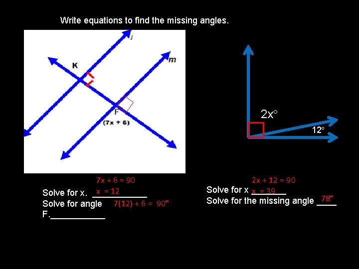 Geometry 8 th Grade Algebraic Angles Essential Questions