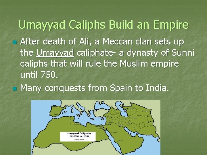 Building a Muslim Empire Can it be done
