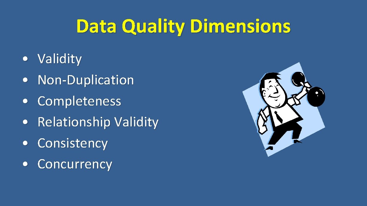 BLM Data Quality Purpose after this course you