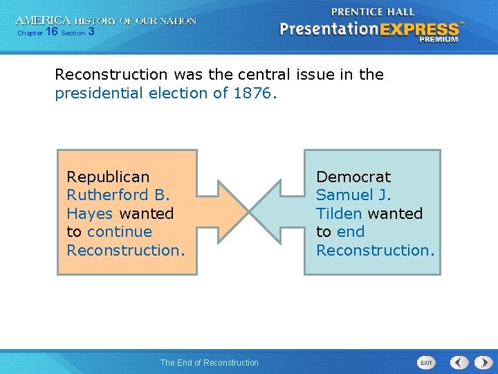 Chapter 16 Section 3 Objectives Explain why support