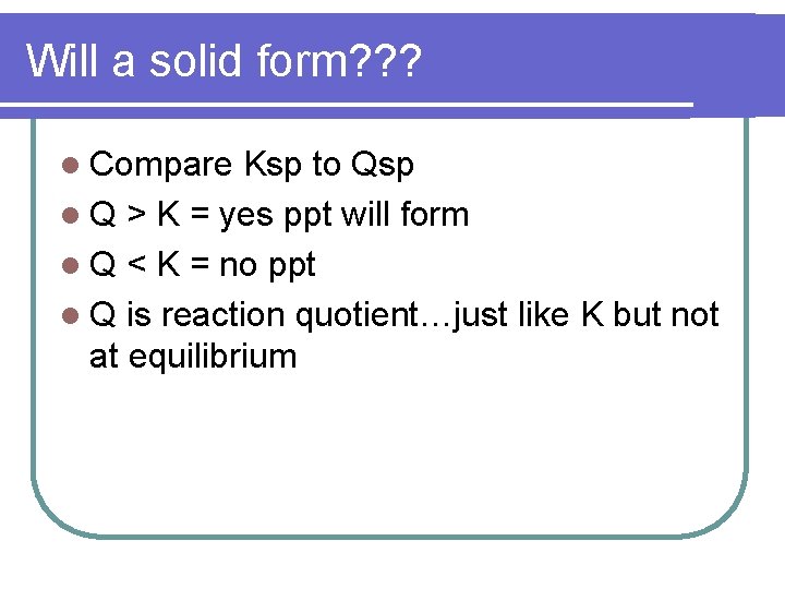 Solubility Ksp Nuclear Ksp l Ksp the study