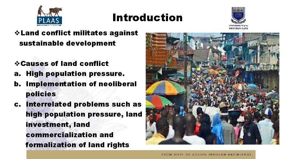 Housing Development Local Land Conflicts and Sustainable Landuse