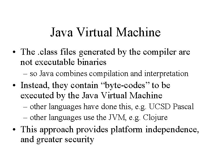 Introduction to Java CMSC 331 updated October 2015