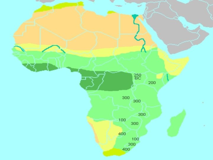 6 Early African Societies Standard Describe the diverse