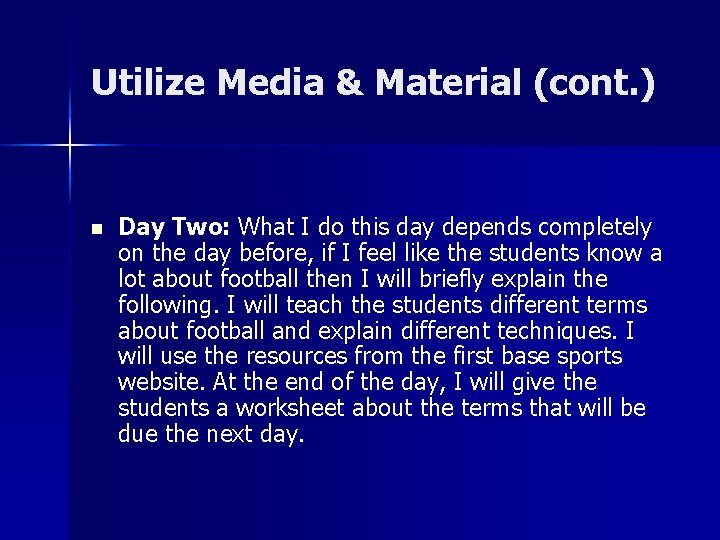 Football Unit Plan By Skye Smith Main Objectives