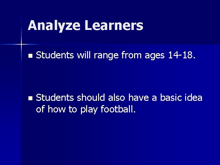 Football Unit Plan By Skye Smith Main Objectives