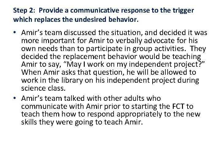 Evidence Based Practice Training Functional Communication Training ...