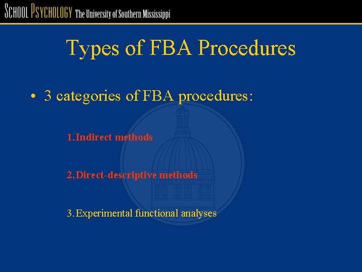 Functional Behavior Assessment Behavior Support Plans for ED