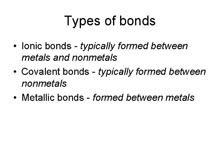 Introduction to Bonding Topic 13 Essential Question What