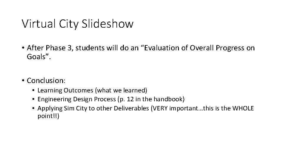 Future City Bringing Engineering to the Middle School