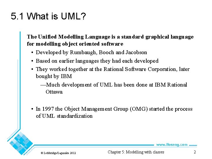 ObjectOriented Software Engineering Practical Software Development using UML