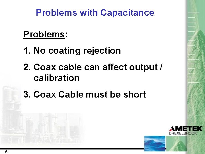 RF Admittance Continuous Basics Theory of Operation AMETEK