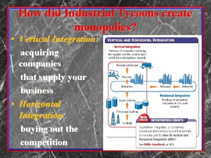 The Rise of Big Business and robber barons