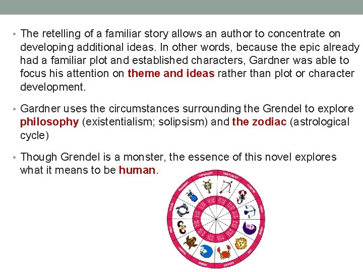 An Introduction to John Gardners Grendel Some Background