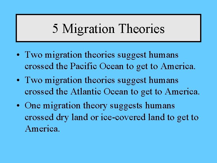 Beringia the Land Bridge between Asia and America