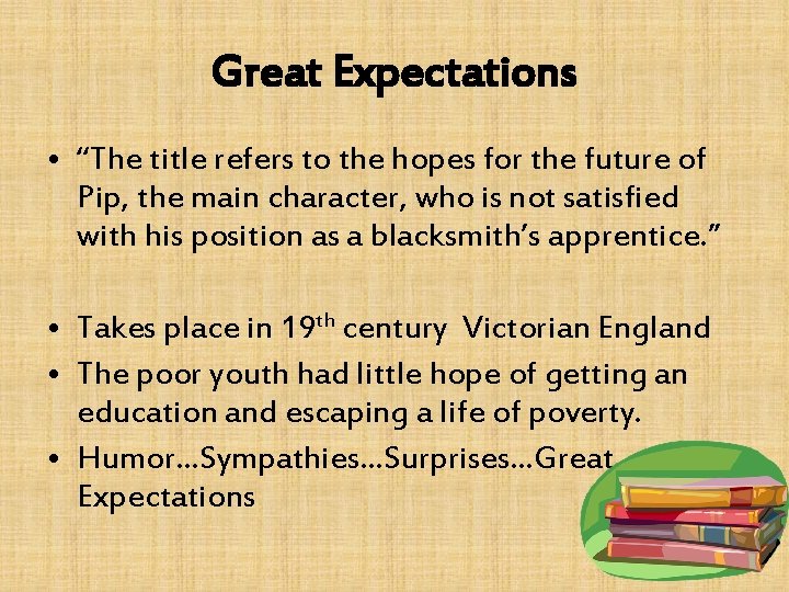 Great Expectations By Charles Dickens Charles Dickens One
