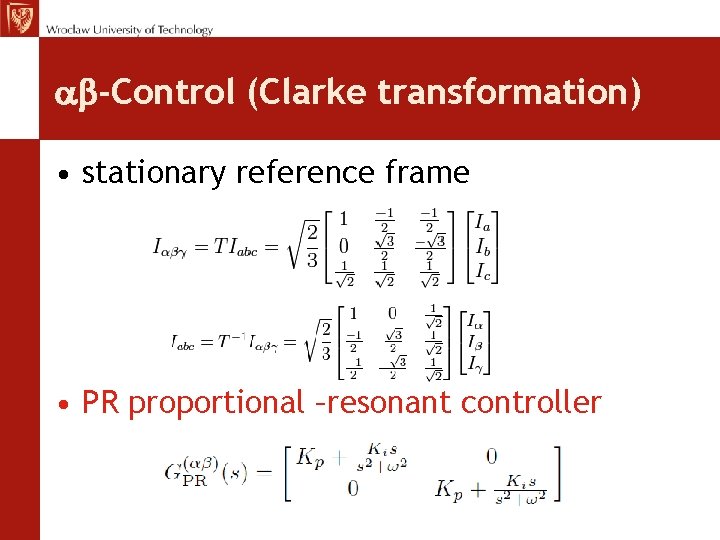 Control and Grid Synchronization for Distributed Power Generation