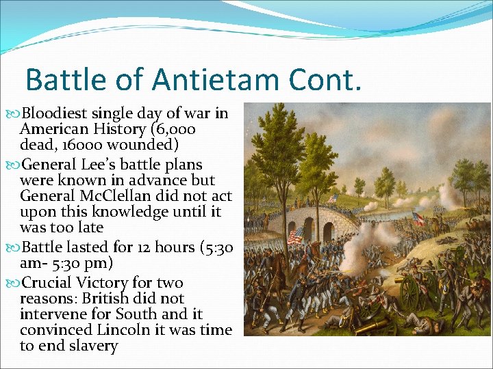 Important Battles of the Civil War Social Studies