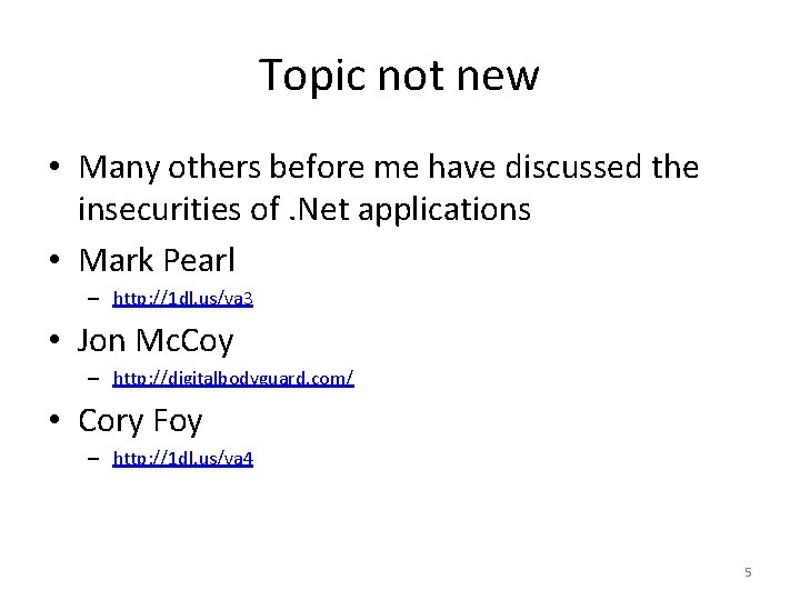 Reverse engineering an obfuscated Net application Travis Altman