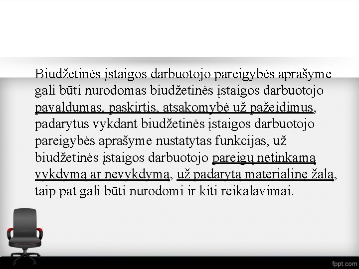 DARBO SANTYKI ADMINISTRAVIMAS STAIGOSE IR MONSE DARBO APMOKJIMO