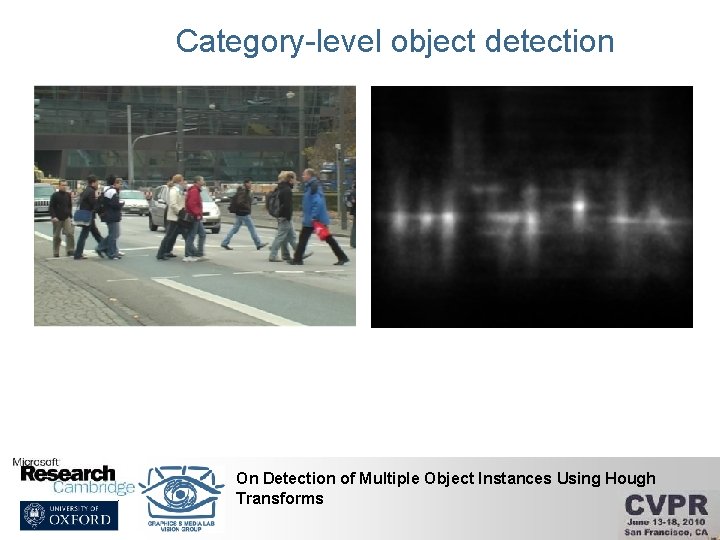 On Detection Of Multiple Object Instances Using Hough 