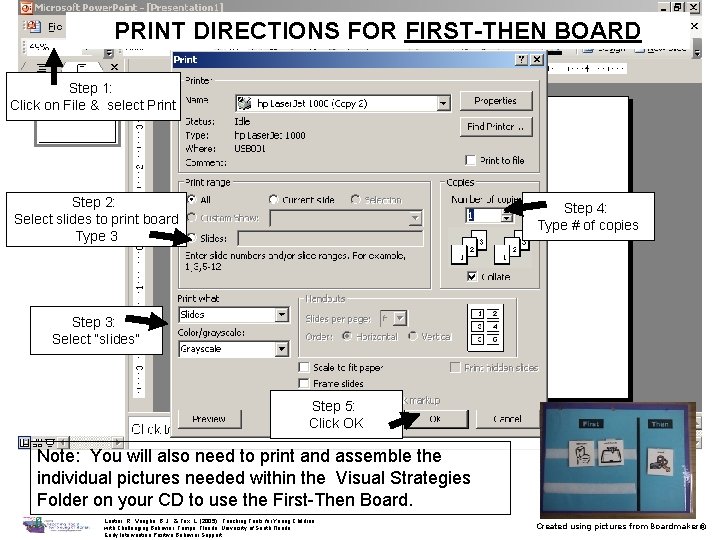 FirstThen Boards give children clear expectations and help