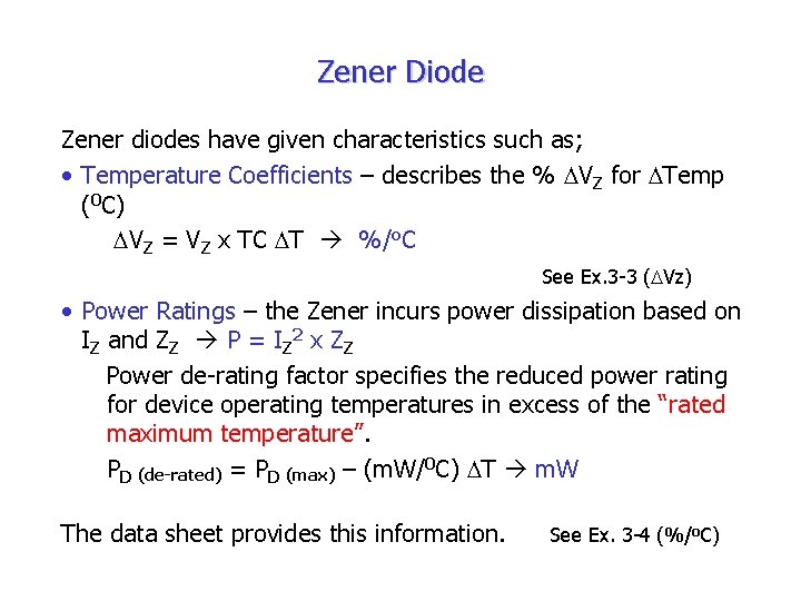 Chapter 3 SpecialPurpose Diodes Objectives Describe the characteristics