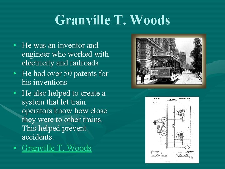 AFRICAN AMERICAN INVENTORS ITEMS WE USE EVERYDAY By