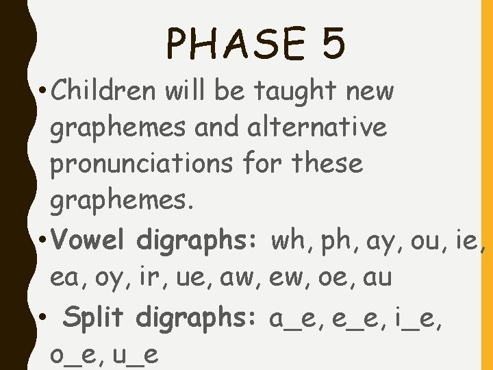 Phonics Workshop TERMINOLOGY Phoneme Graphemes Segmenting and blending