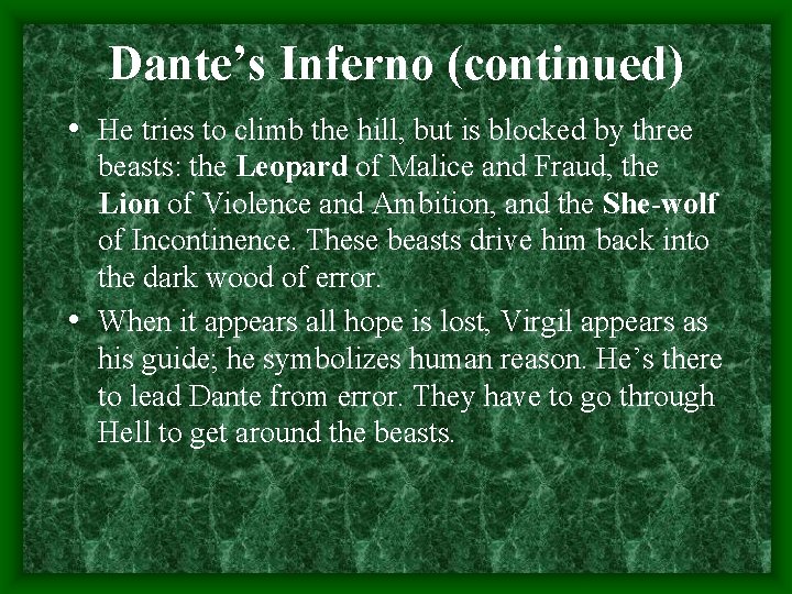 Dante Alighieri La Commedia The Inferno Dantes Background